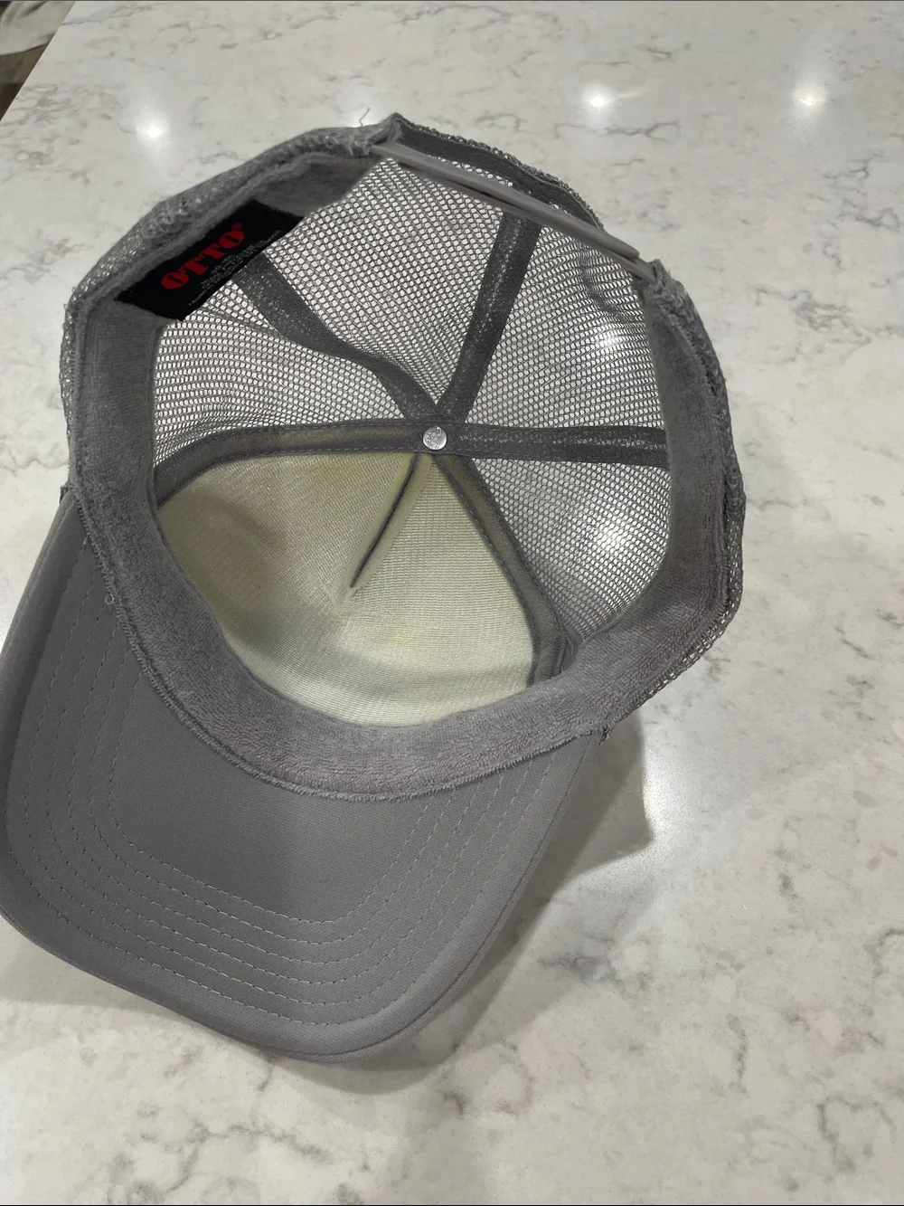House of Shan | Accessories | House Of Shan Gray Trucker Cap With Red ...